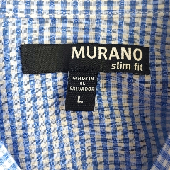 Murano | Shirts | Nwt Murano Mens Size Large Slim Fit Dress Shirt 0 ...
